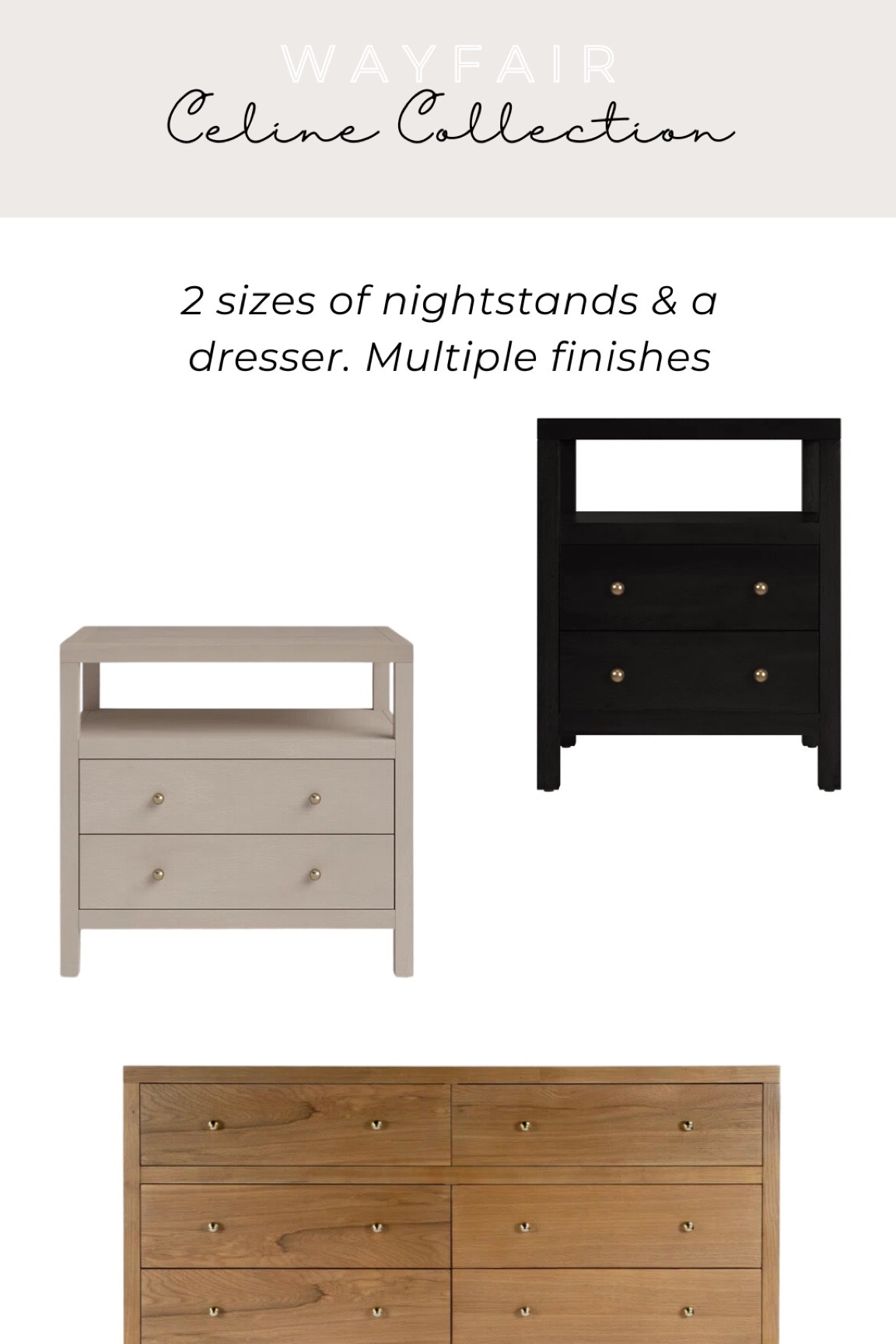 Celine 2 - Drawer Nightstand curated on LTK