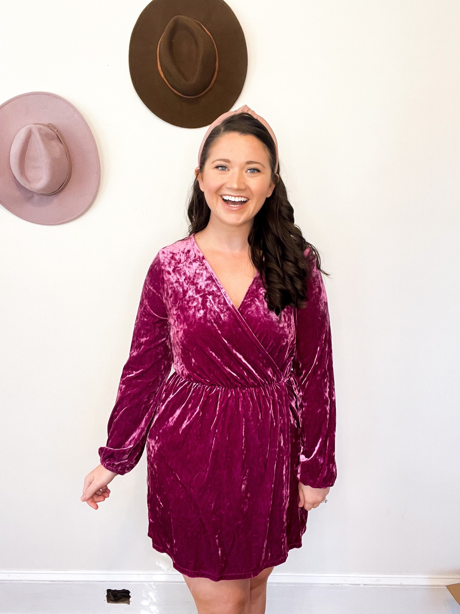 The Get Women's Velvet Wrap Mini … curated on LTK