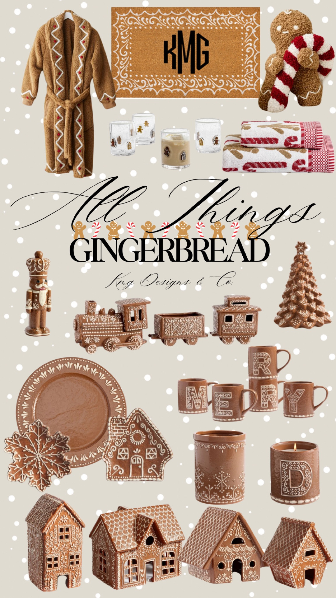 Gingerbread Stoneware Charger … curated on LTK