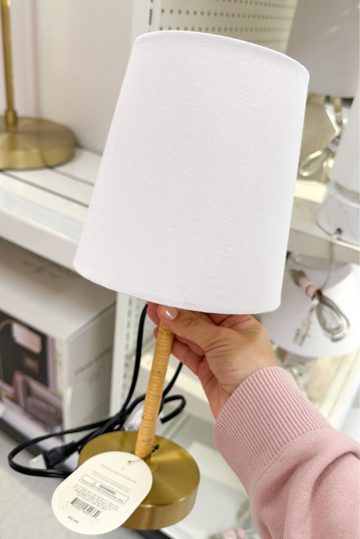Mini Rattan Wrap Stick Table Lamp … curated on LTK