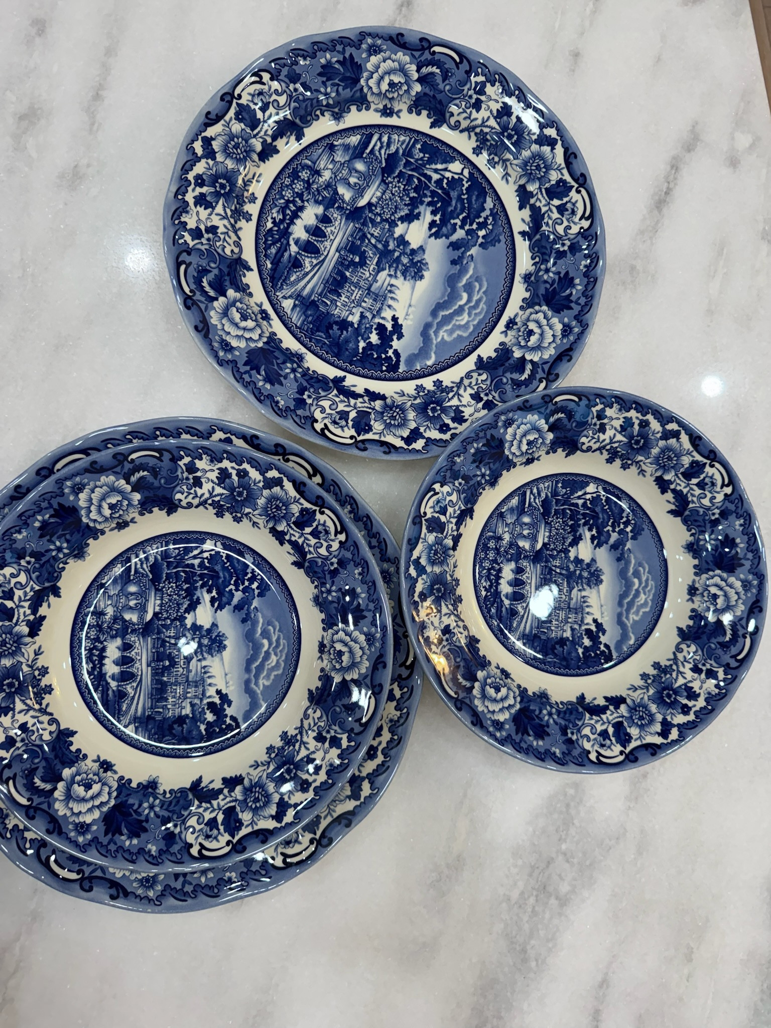 Belmont Dark Blue Dinner Plate by … curated on LTK