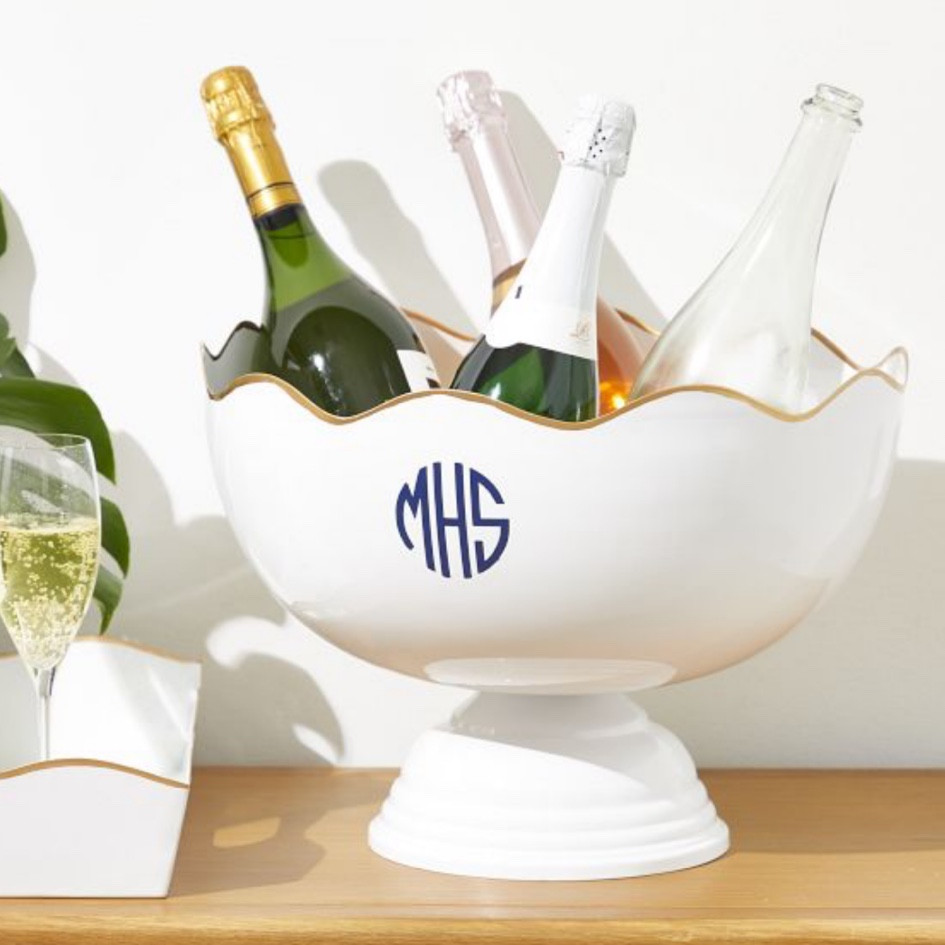 Scalloped Gold Rim Celebration Bowl curated on LTK