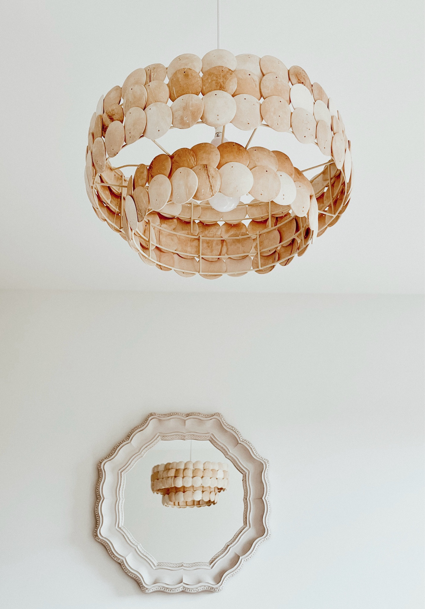 White Coconut Shell Two Tier Alana … curated on LTK