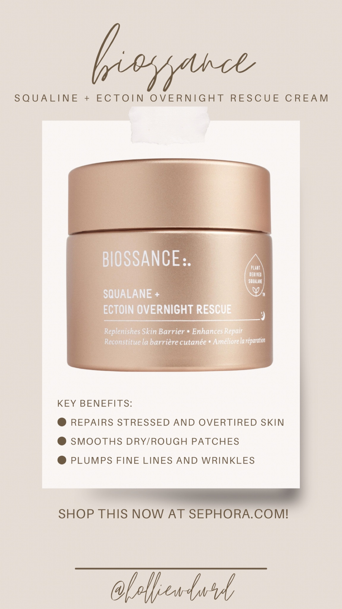 Squalane + Ectoin Overnight Rescue … curated on LTK