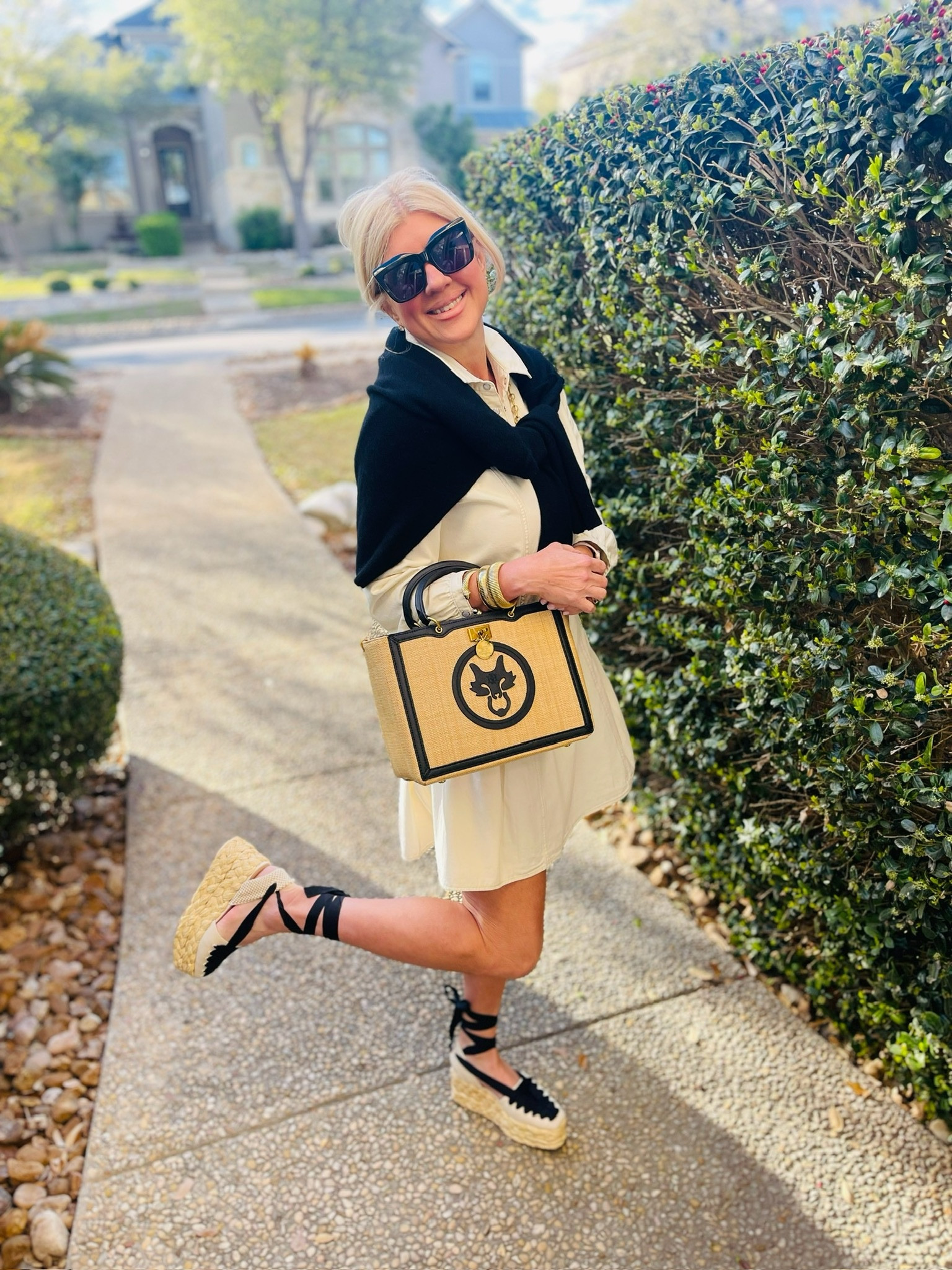 MME. ELOISE WOVEN SIGNATURE TOTE - … curated on LTK