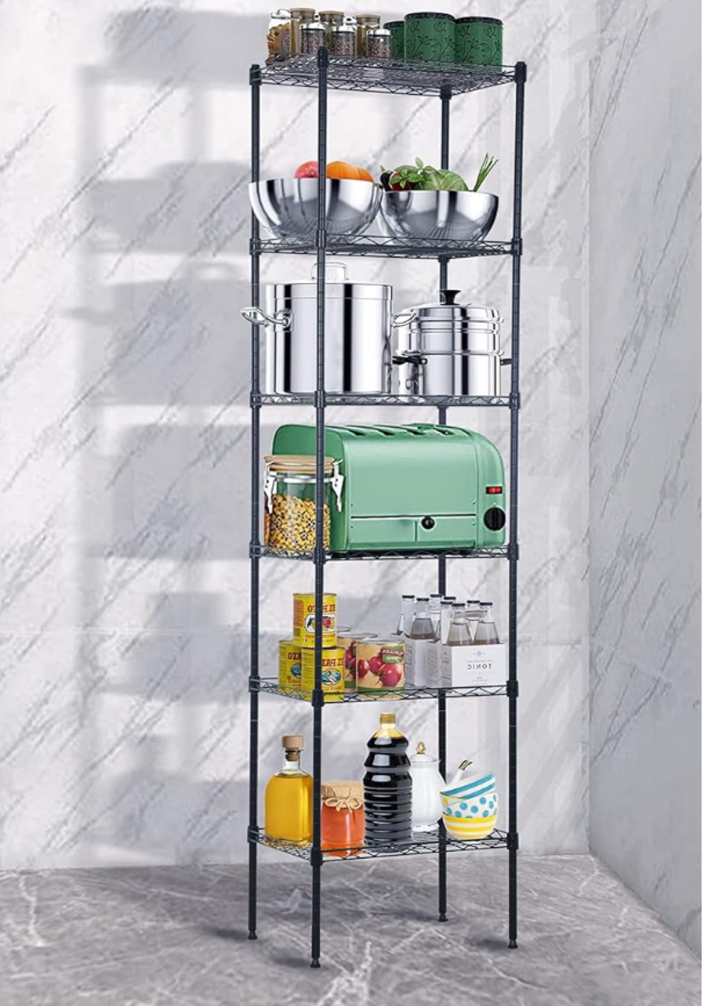 6 Tier Storage Shelf Wire Shelving … curated on LTK