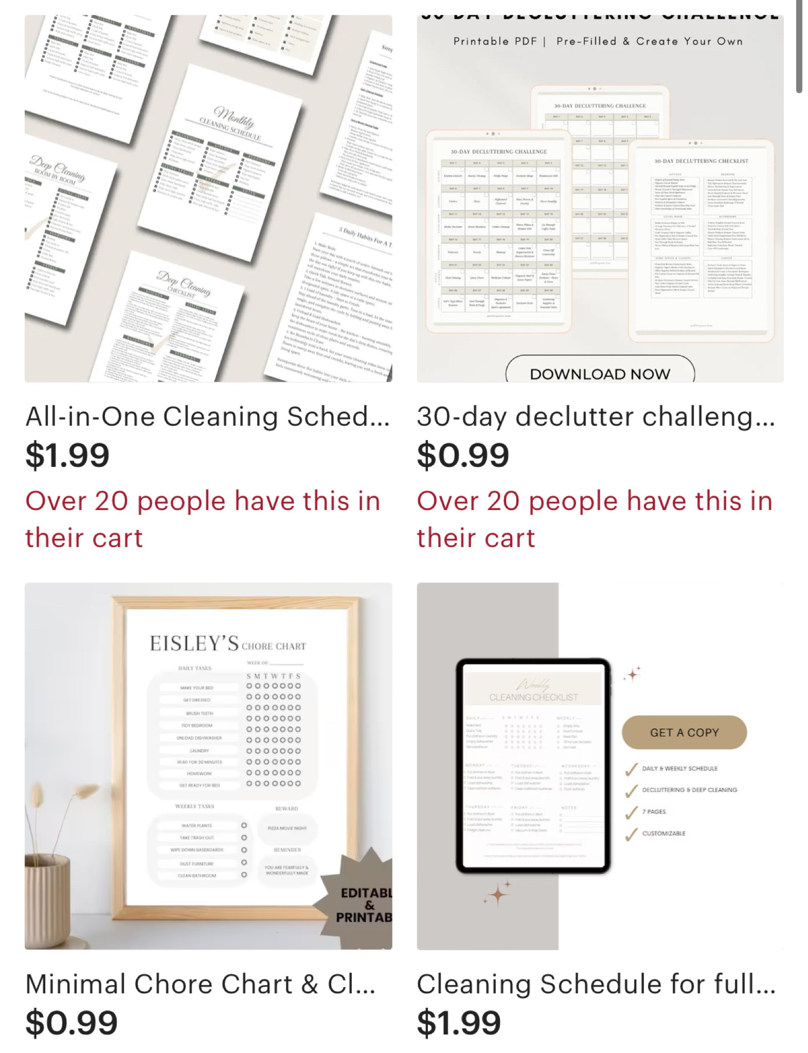 Cleaning Schedule for Full-time … curated on LTK