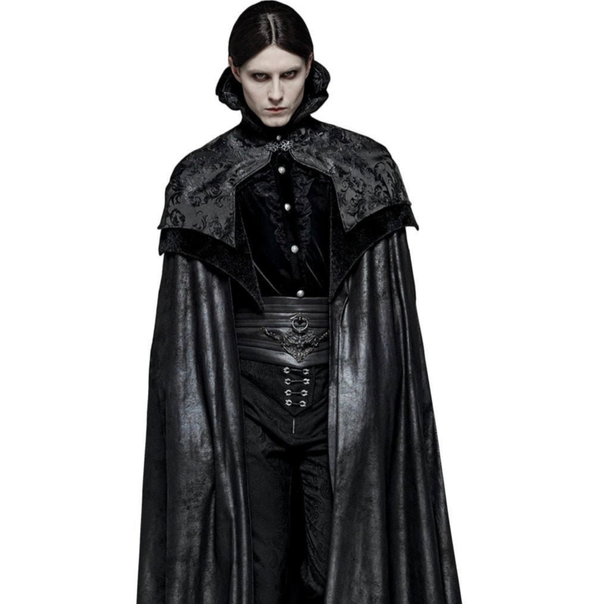 Black Cape High Collar ~ Men & … curated on LTK