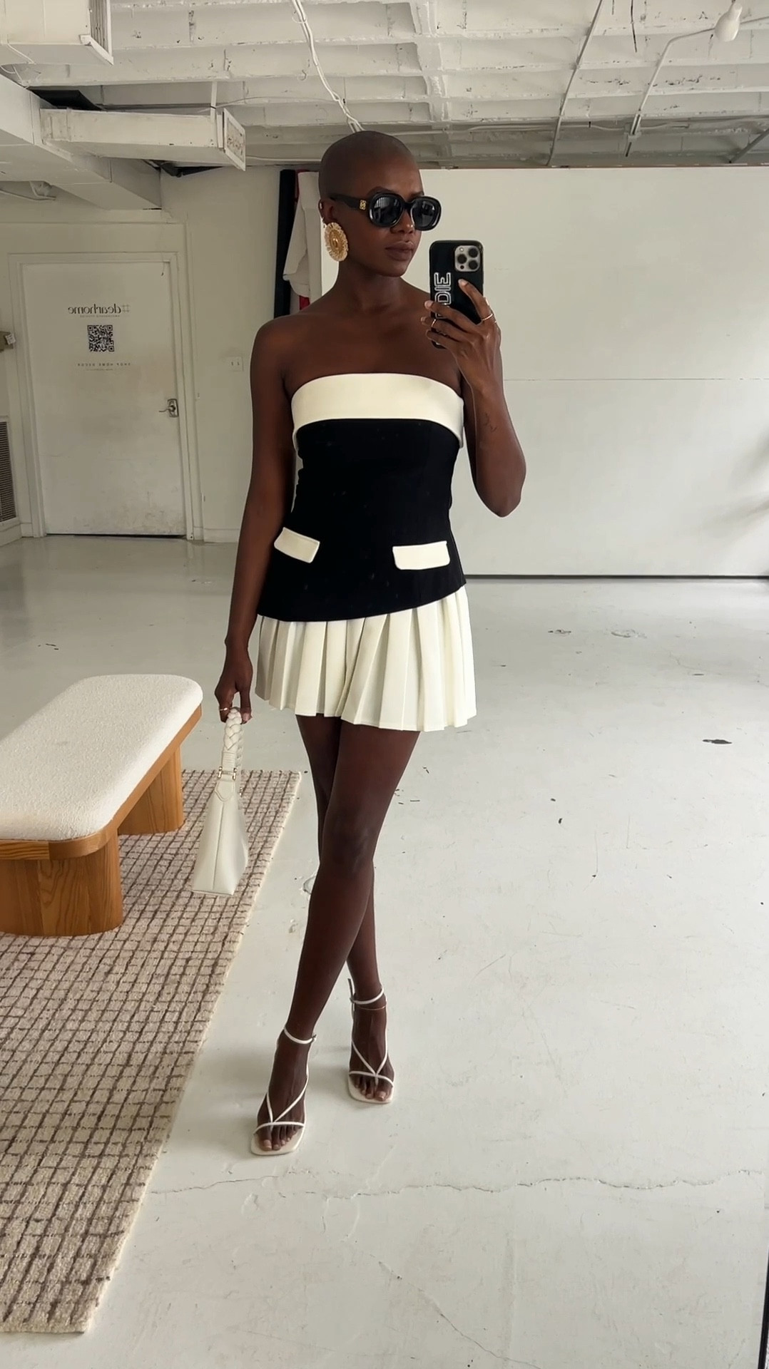 Micah Contrast Suiting Strapless … curated on LTK