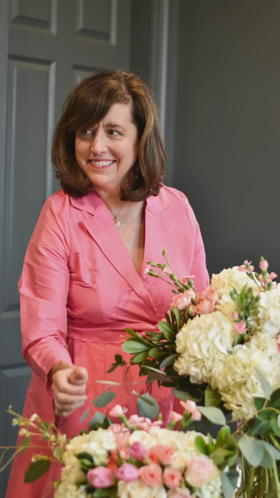 Lucille Wrap Dress Pink curated on LTK