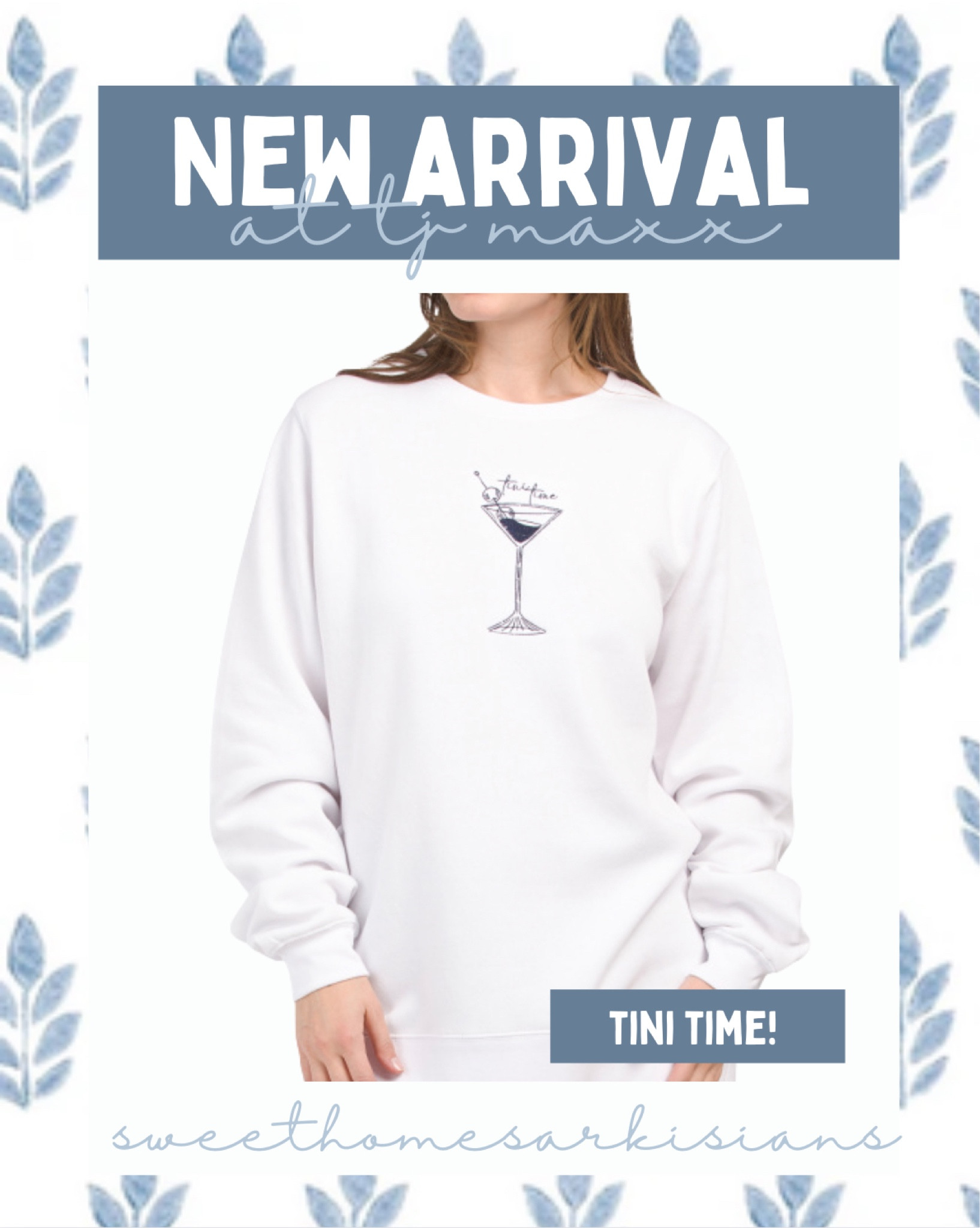 Tini Time Embroidered Sweatshirt curated on LTK