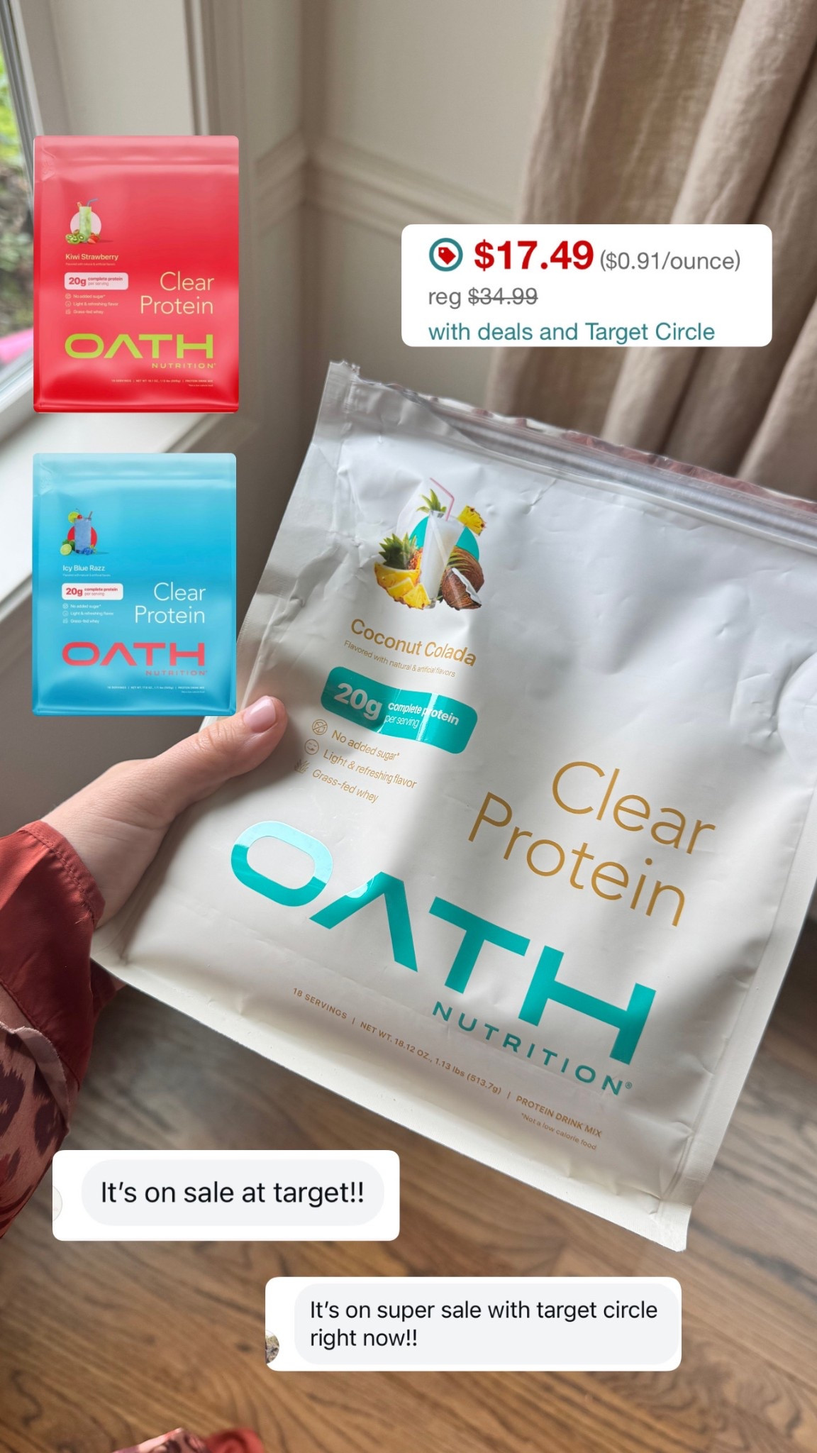 Oath Nutrition Clear Protein … curated on LTK
