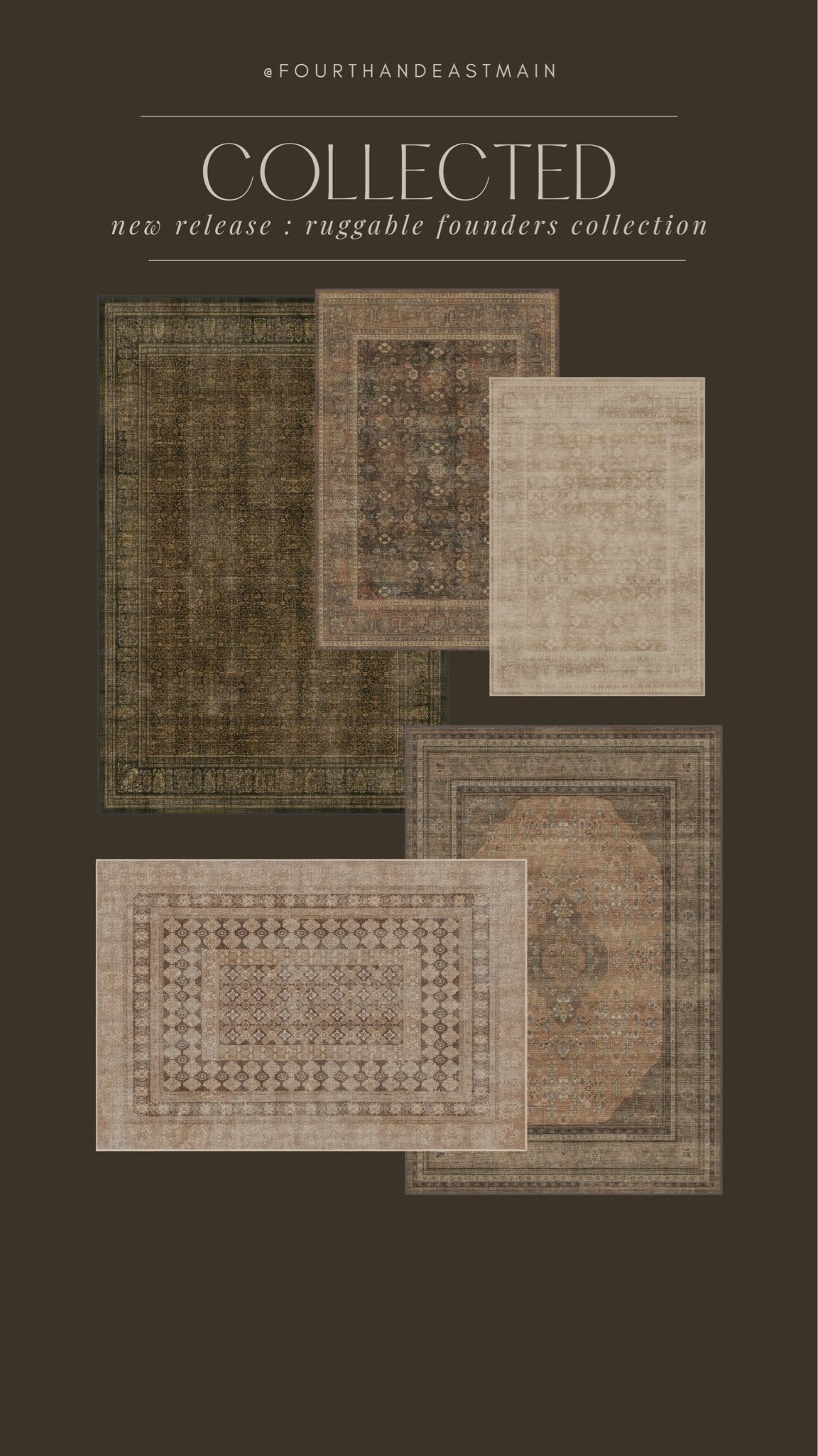 Vesper Olive & Gold Rug curated on LTK