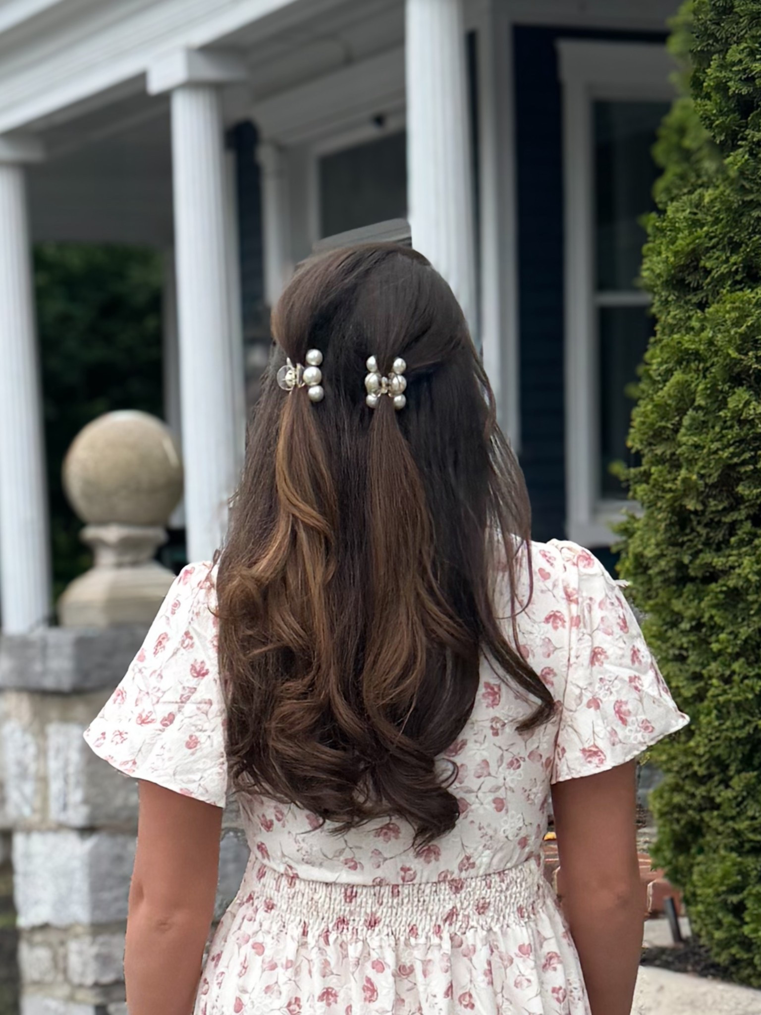 Small Hair Clips Three Pearl Hair … curated on LTK