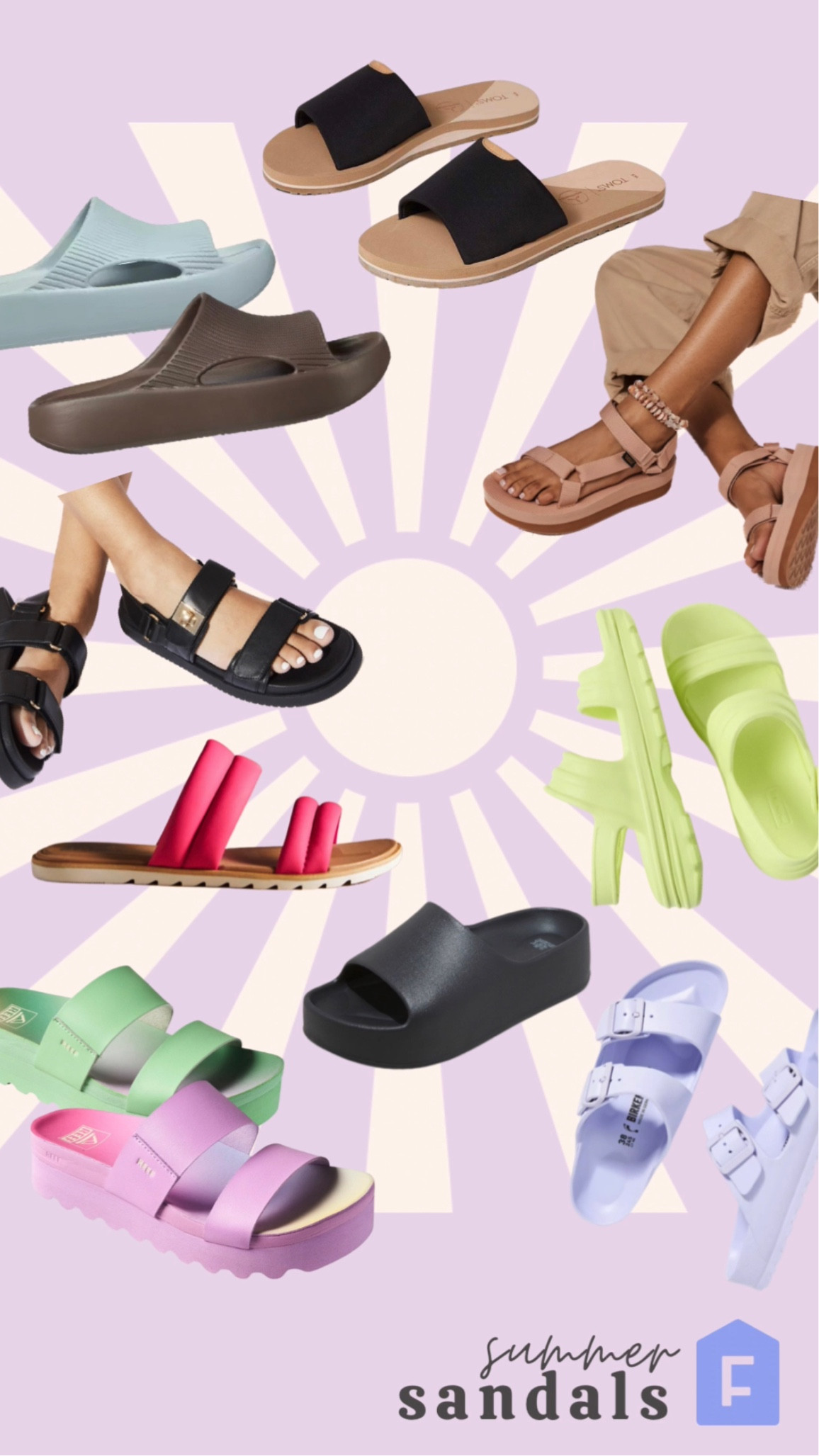 Sorel Ella II Puff Slide Sandals curated on LTK