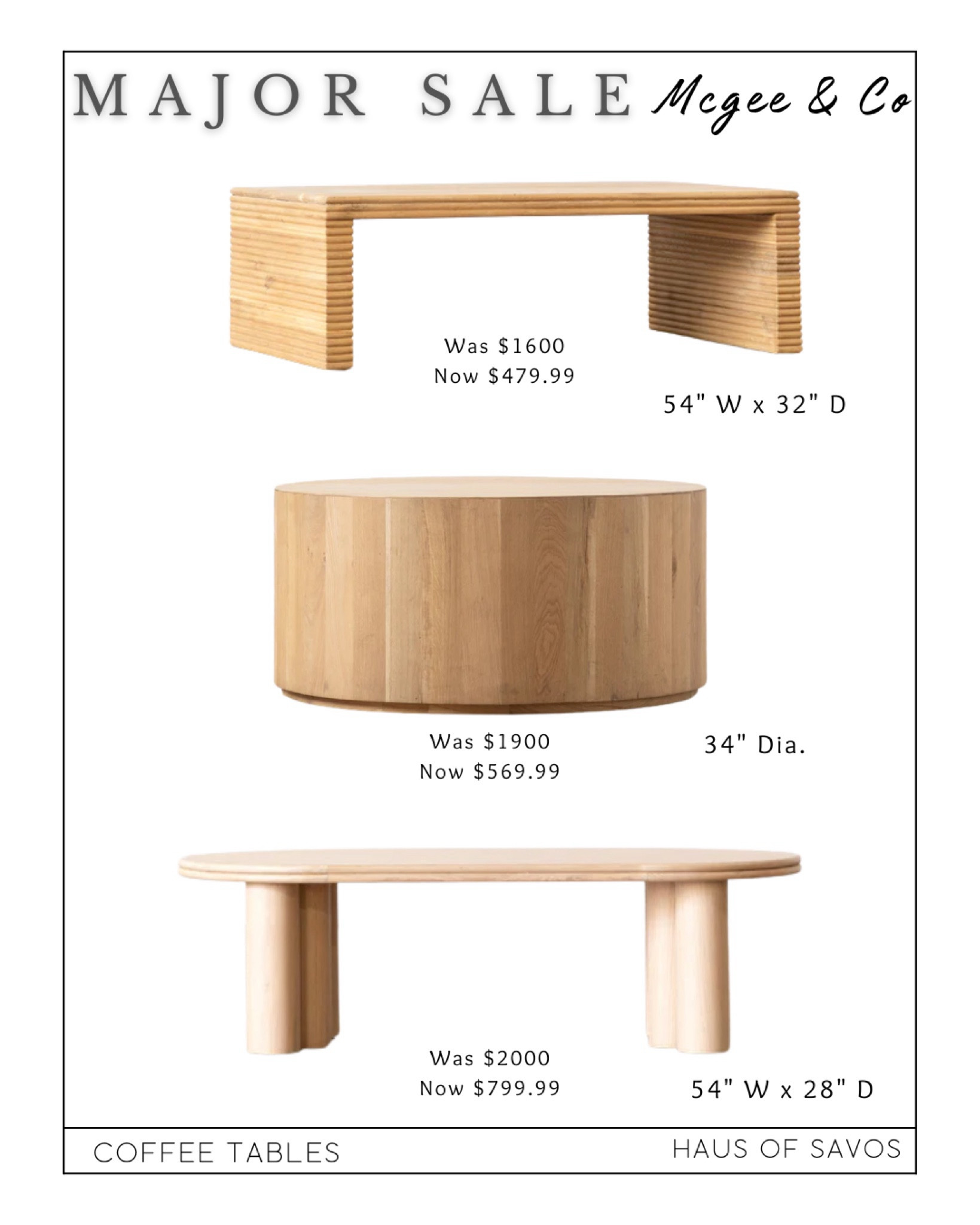 Crane Coffee Table curated on LTK