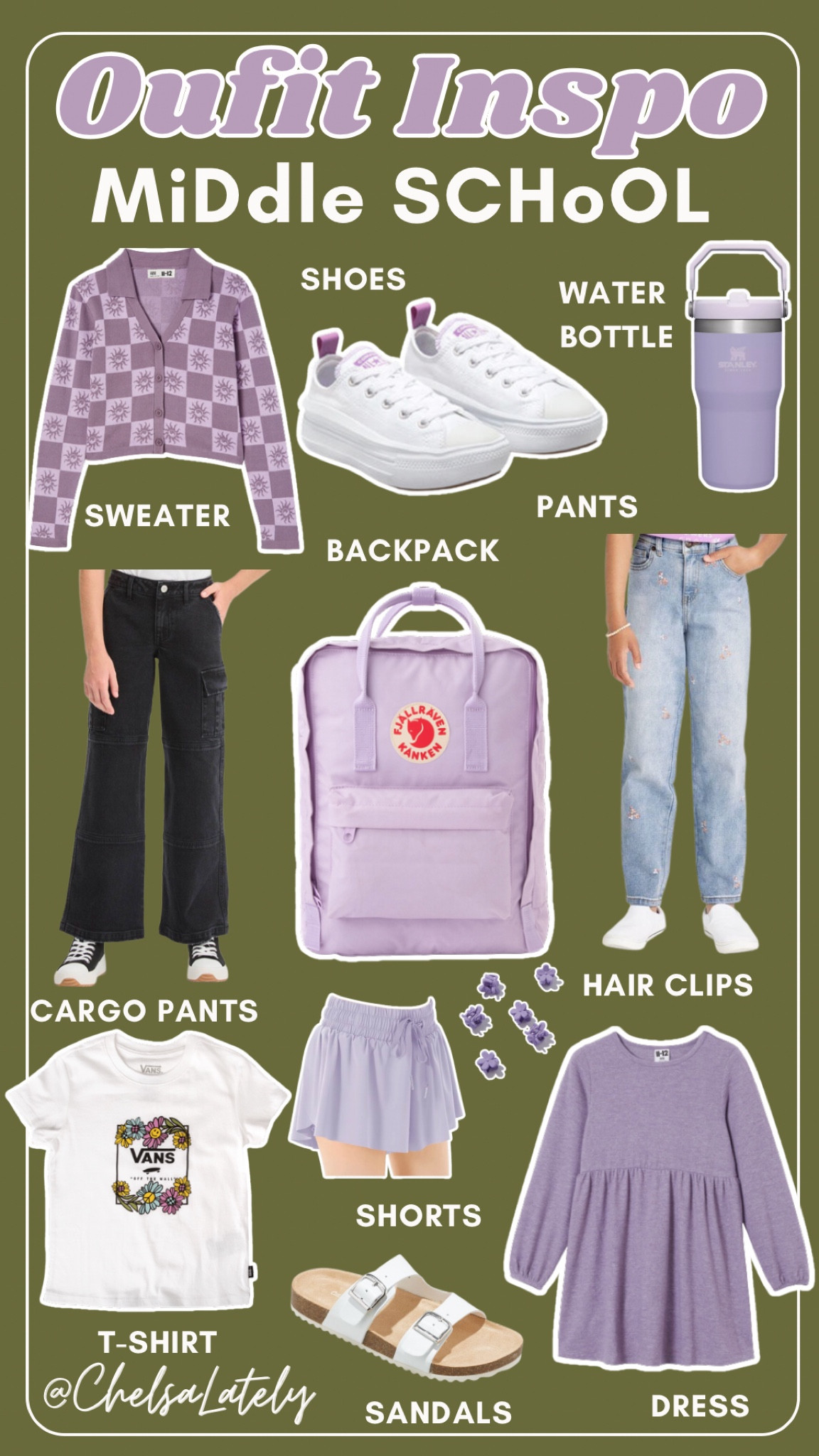 Cute Middle School Outfits For Girls