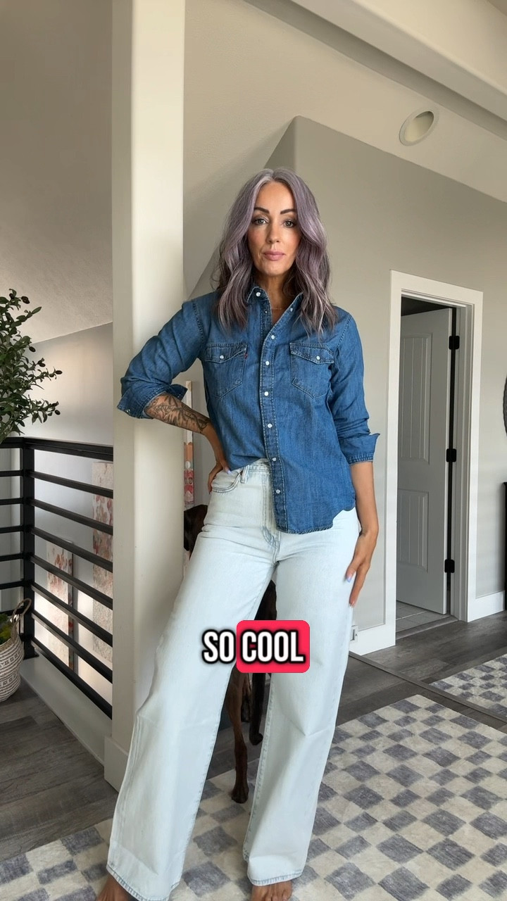 Ribcage Wide Leg Women's Jeans curated on LTK