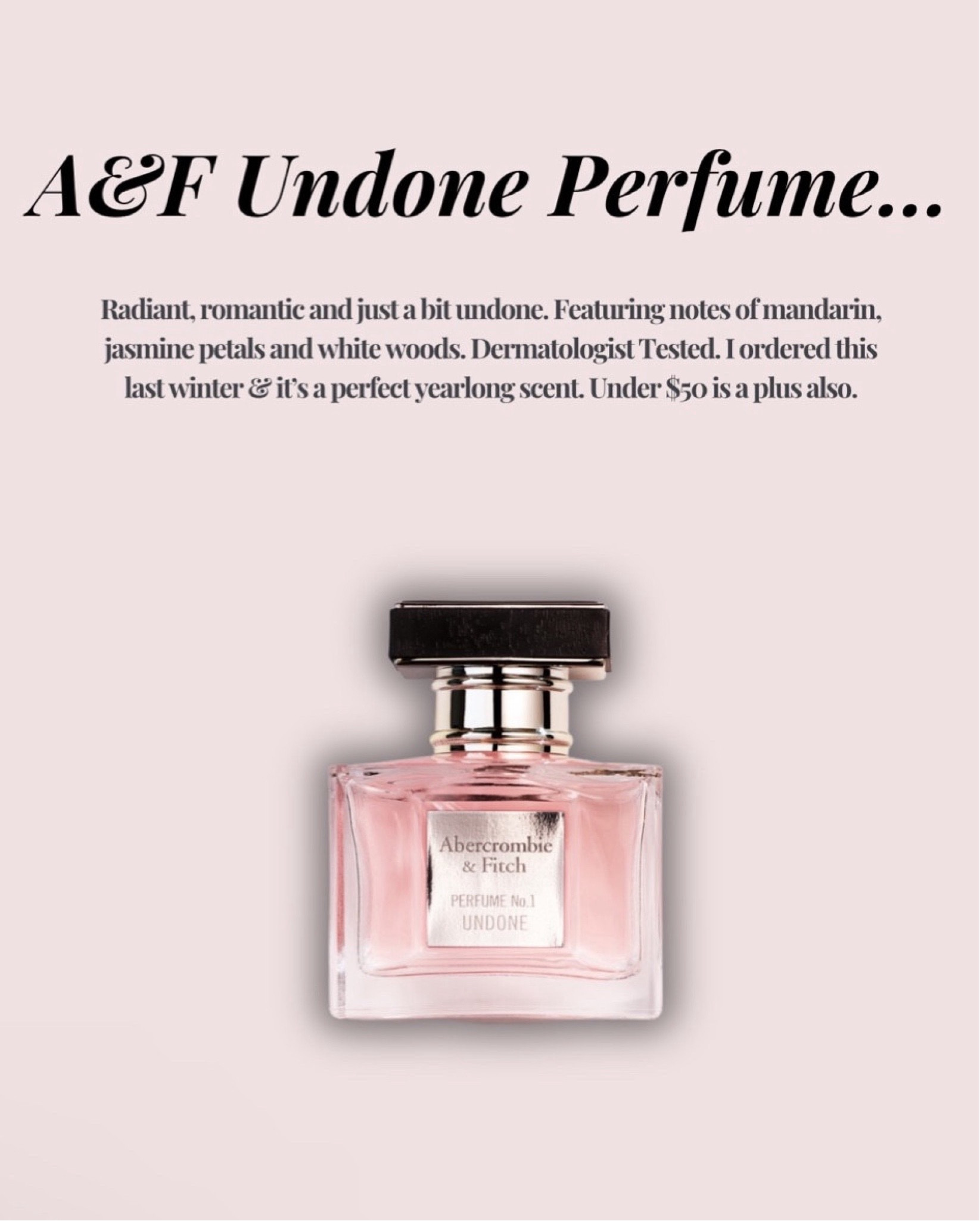 Perfume No. 1 Undone curated on LTK