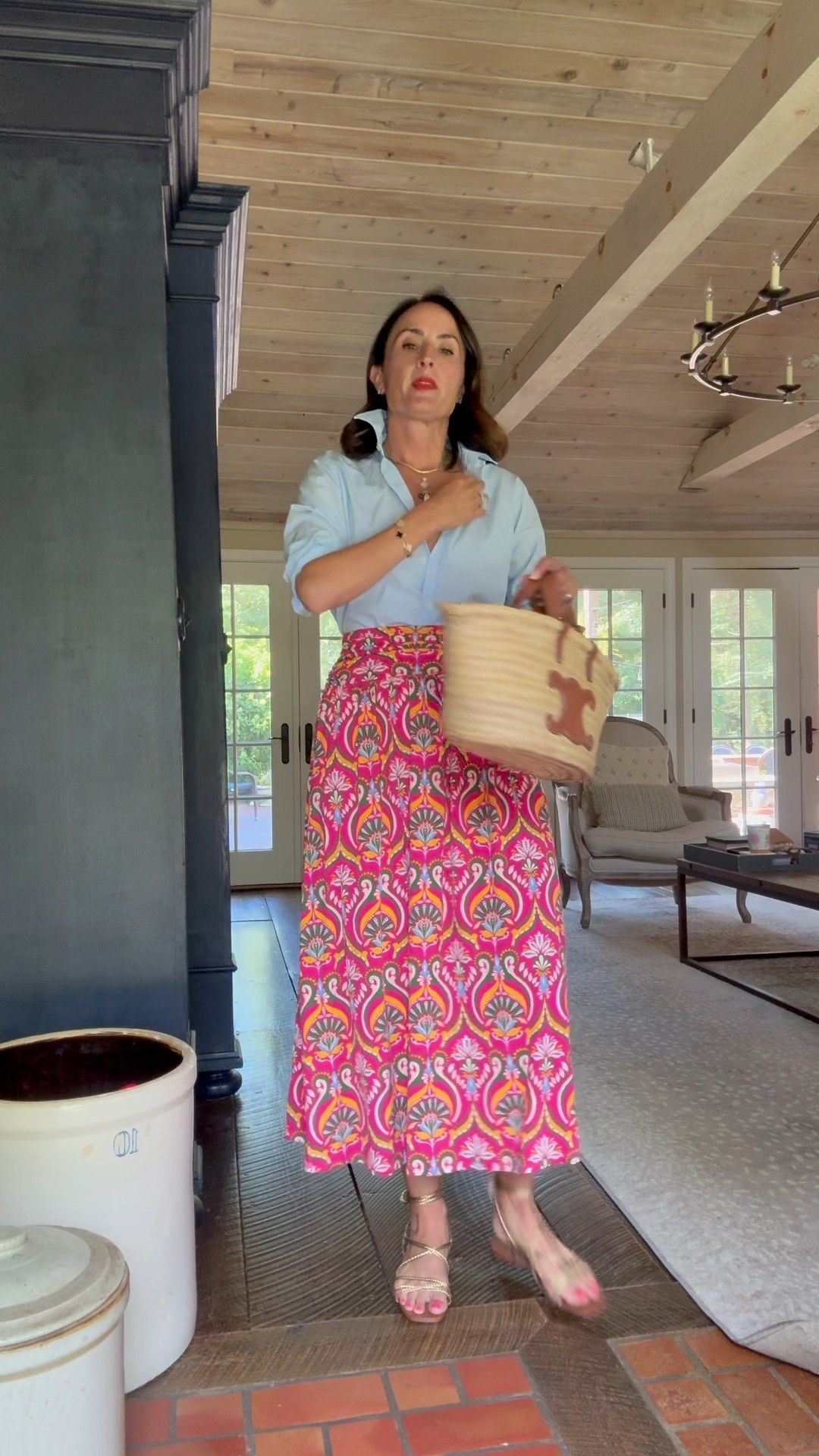 The Jackie Button Down in Blue curated on LTK