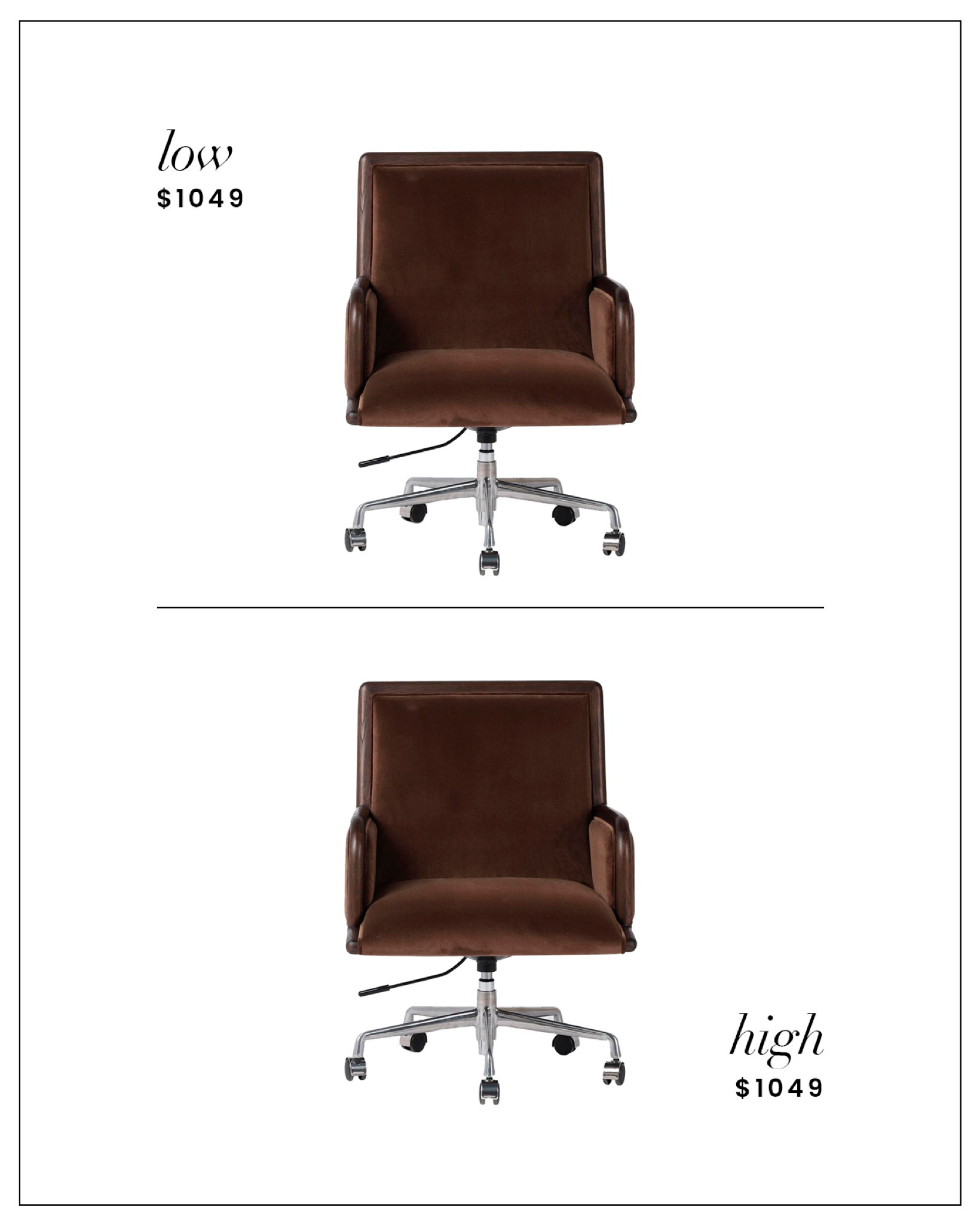 Marden Swivel Office Chair curated on LTK