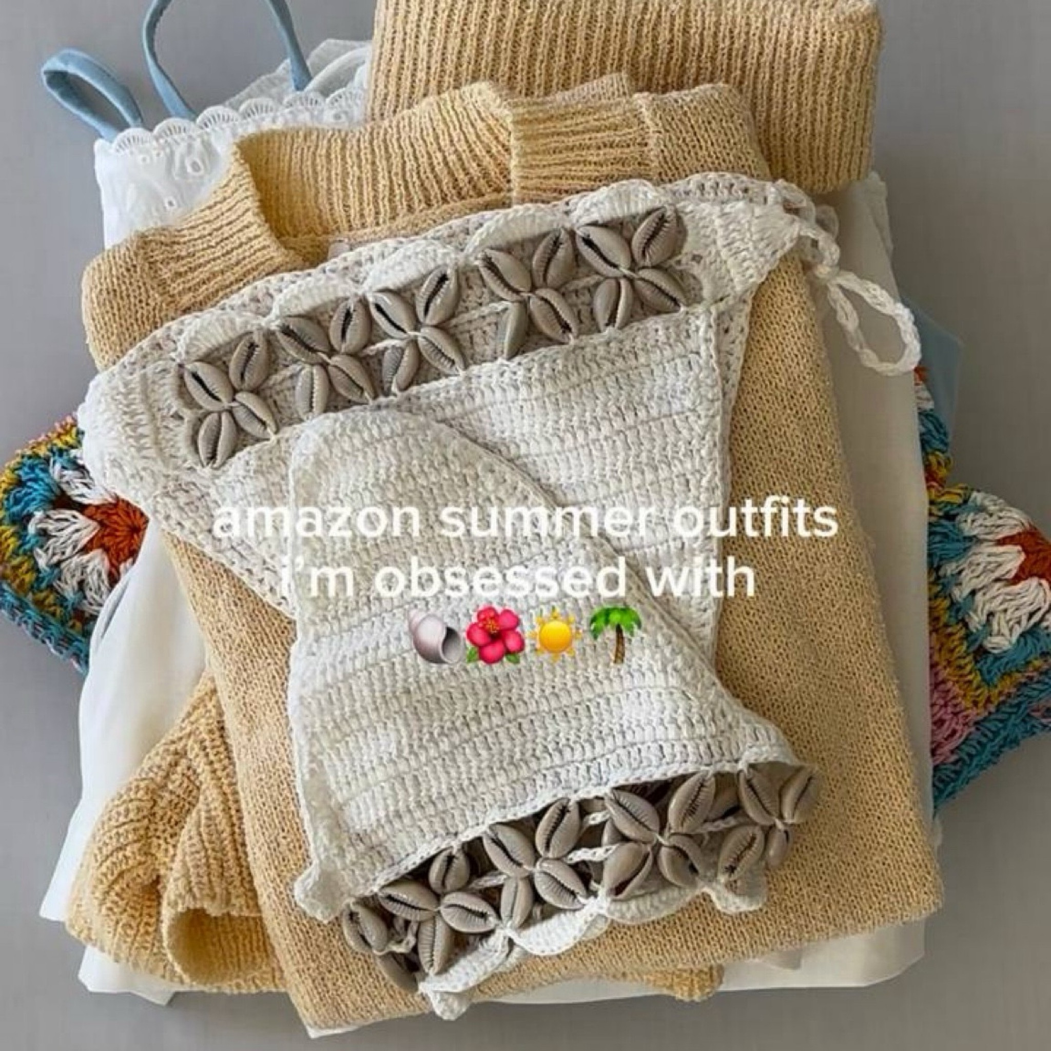 Women's Handmade Knitted Seashell … curated on LTK