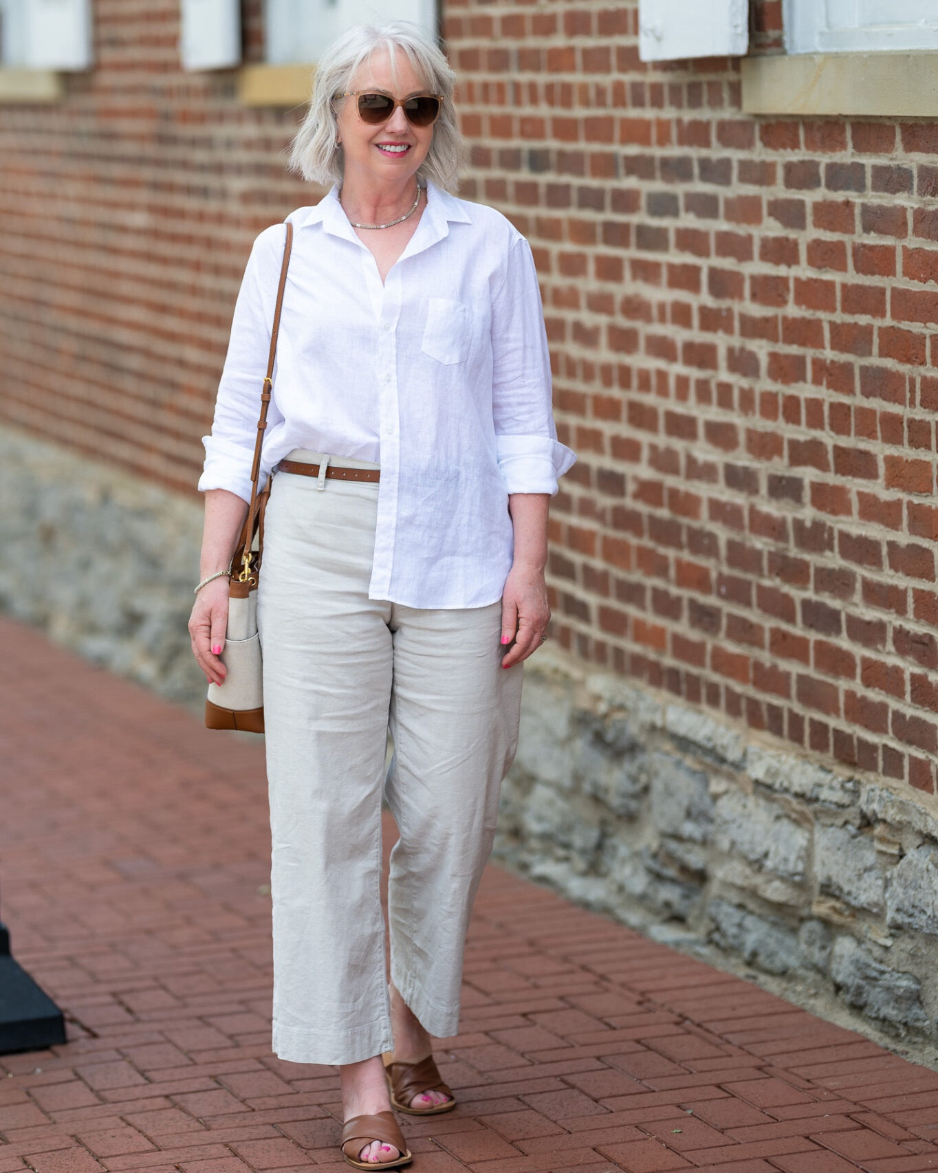 EILEEN White, Classic Linen curated on LTK