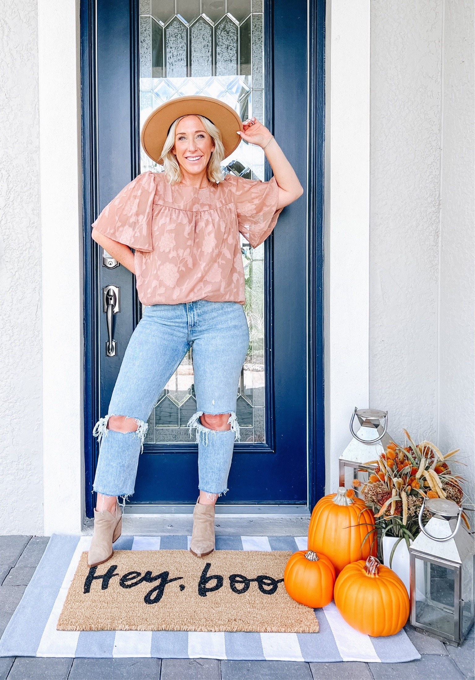Hey Boo Doormat Halloween Doormat … curated on LTK