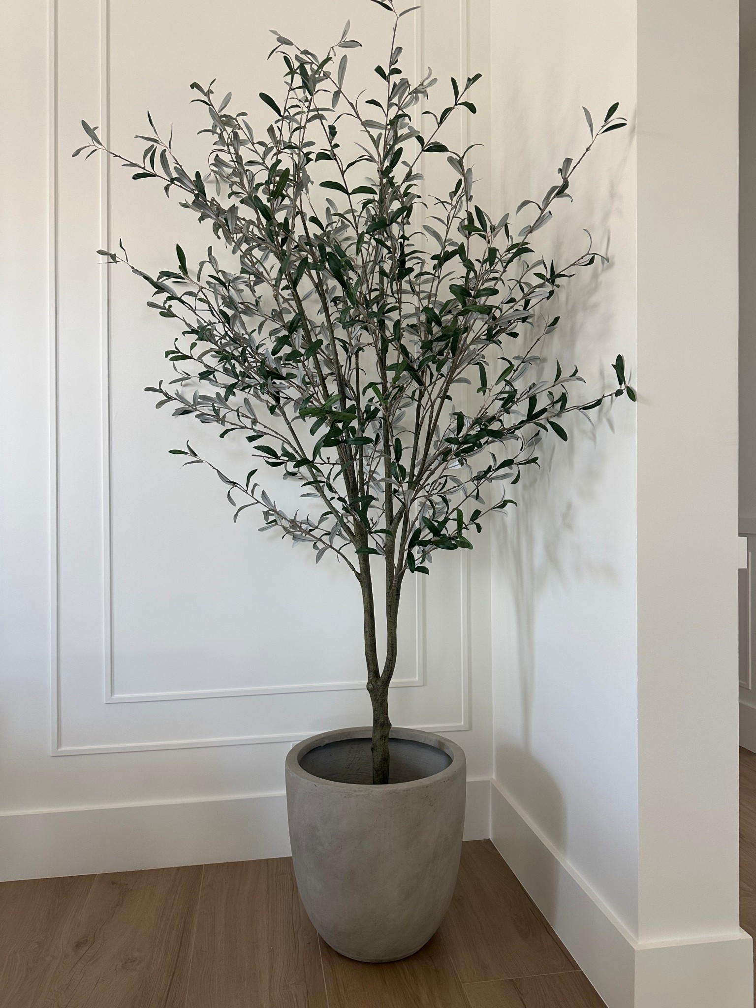93" Artificial Olive Tree - … curated on LTK