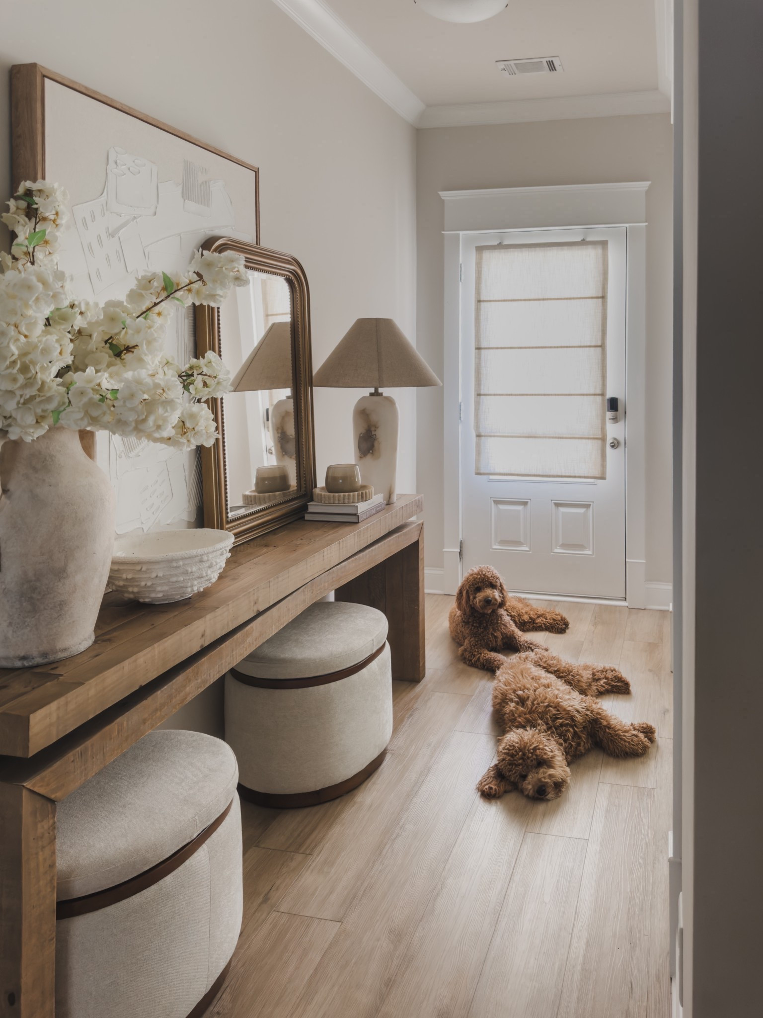 Henn Solid Wood Console Table curated on LTK