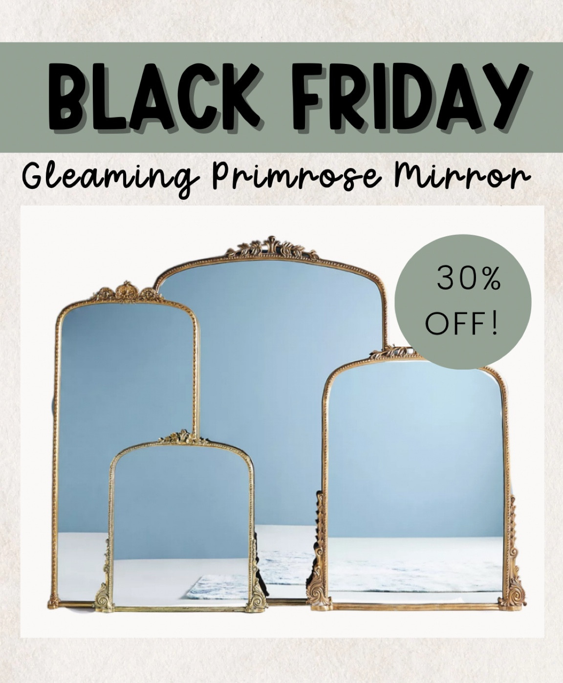 Gleaming Primrose Portrait Mirror curated on LTK