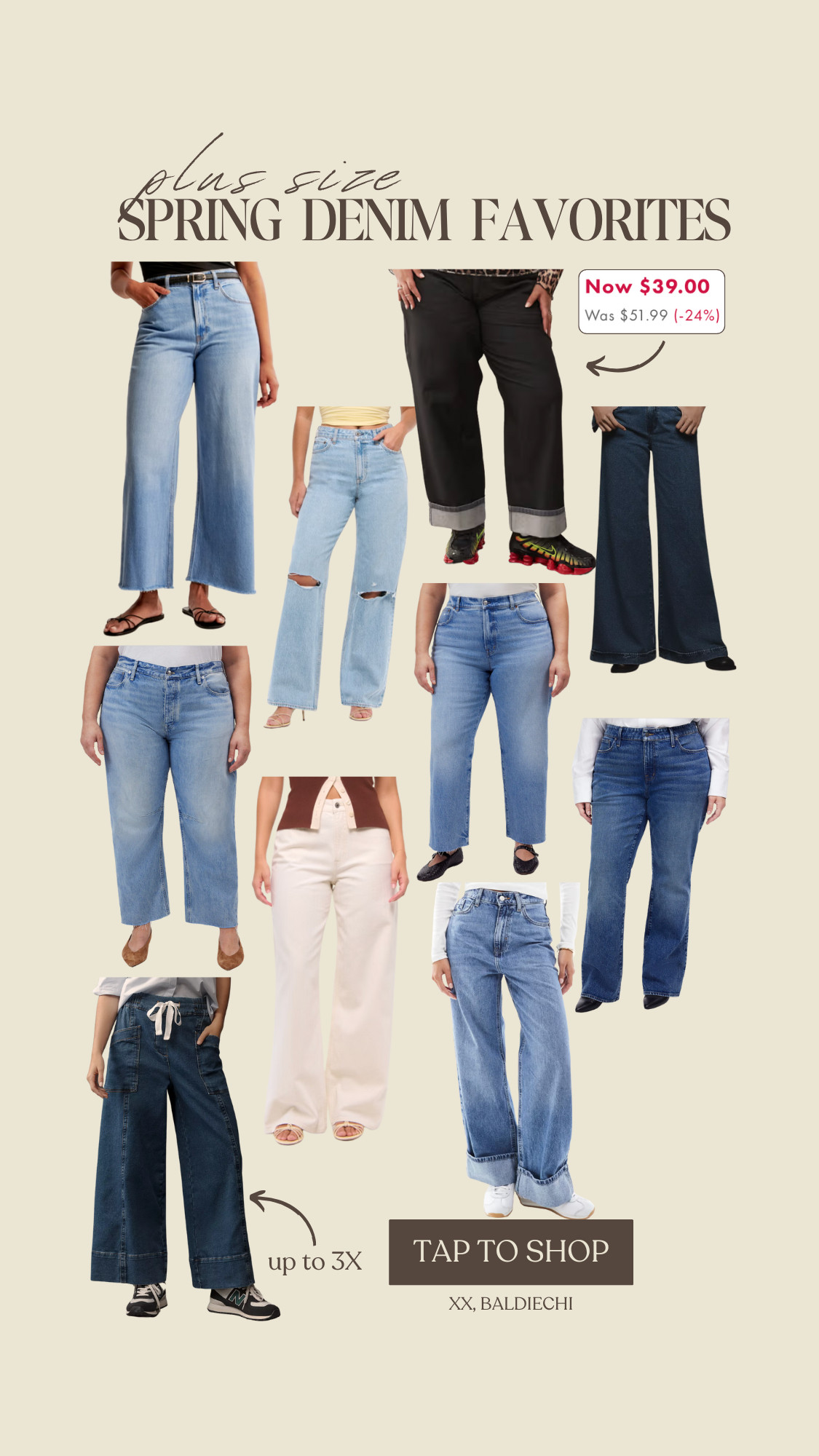 Plus Relaxed Bootcut Jeans in … curated on LTK