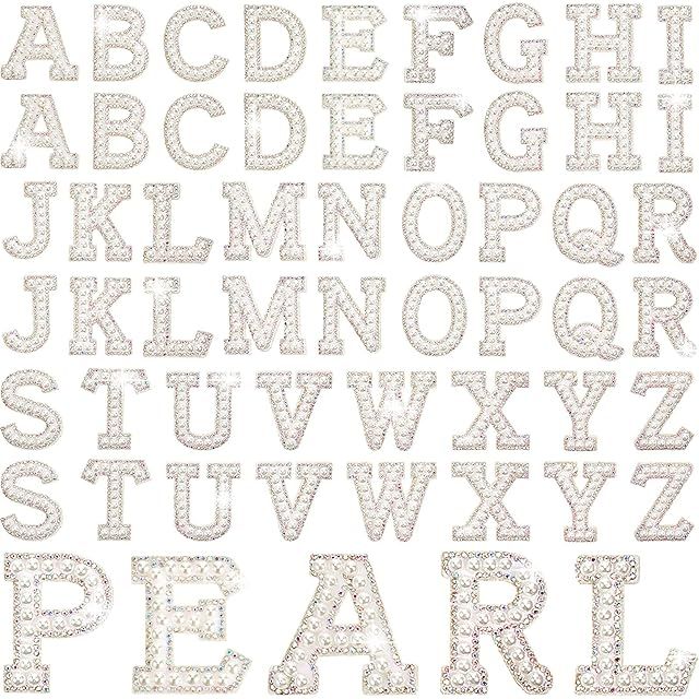 26 Piece Pearl Iron on Letter A-z … curated on LTK