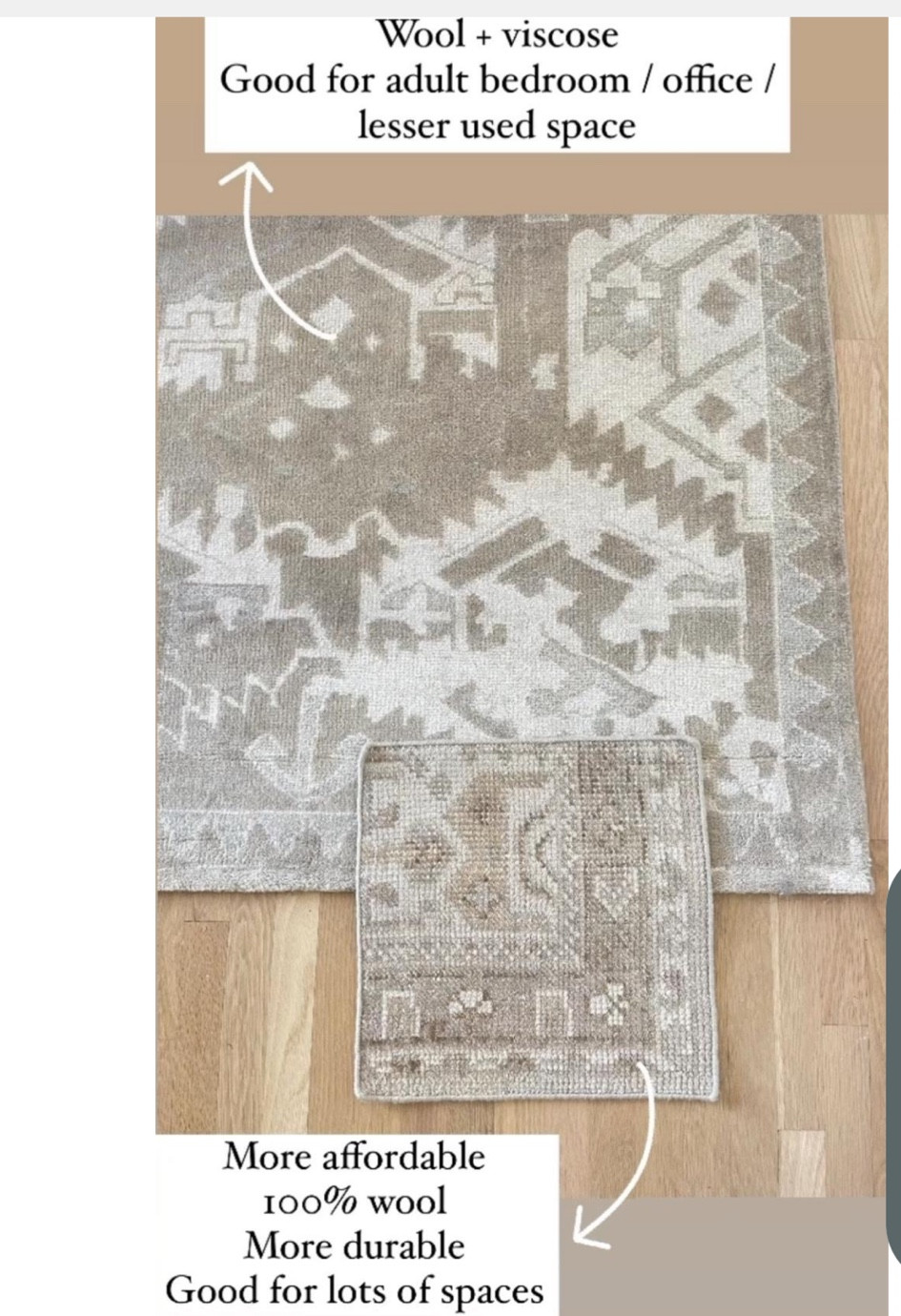 Carmel Hand-Knotted Rug curated on LTK