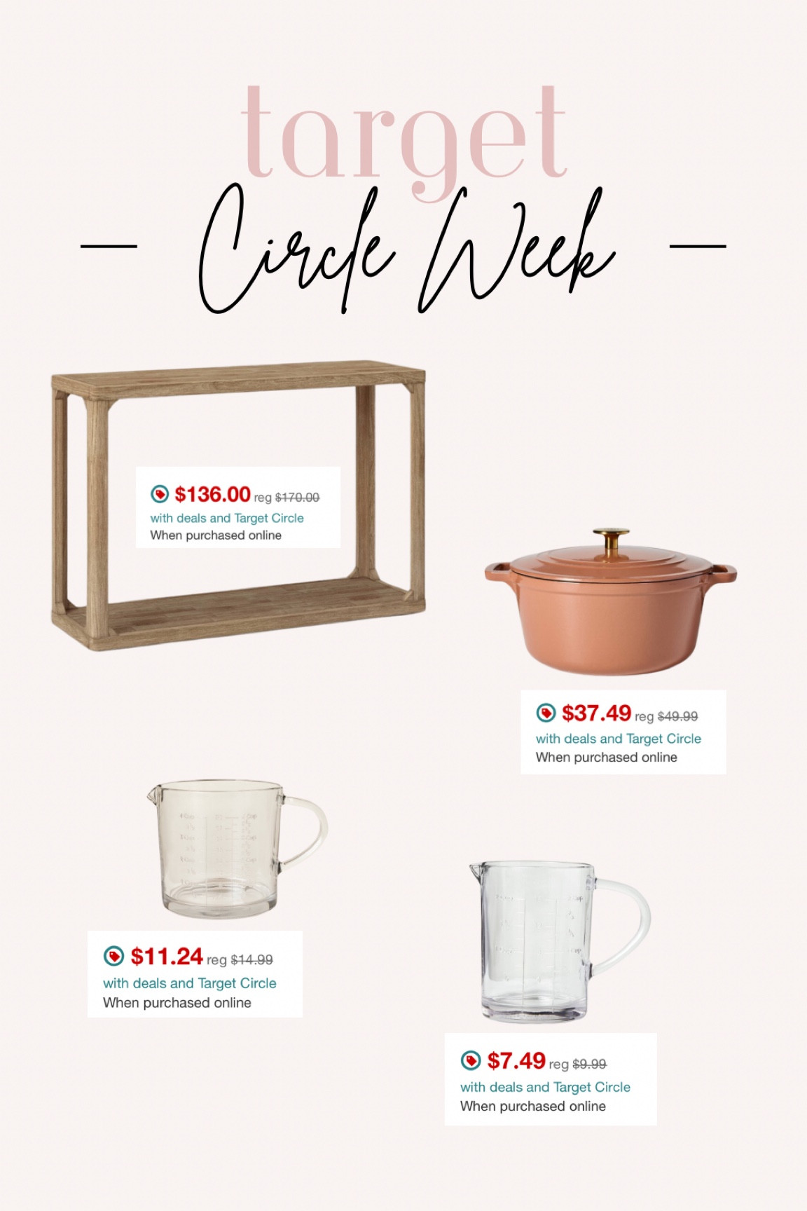 Castalia Console Table - Threshold™ curated on LTK