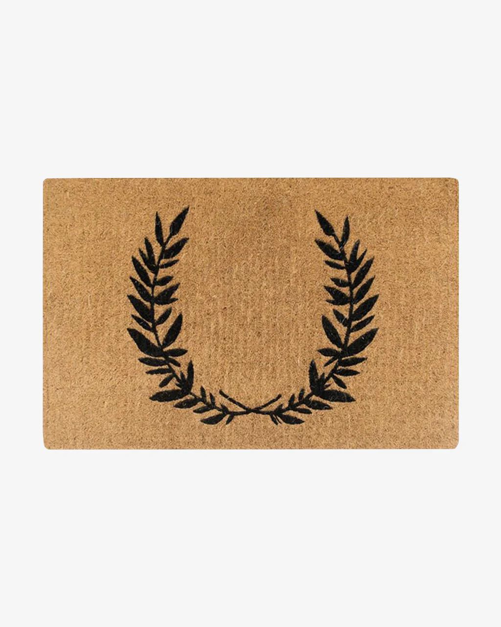 Simple Wreath Doormat curated on LTK