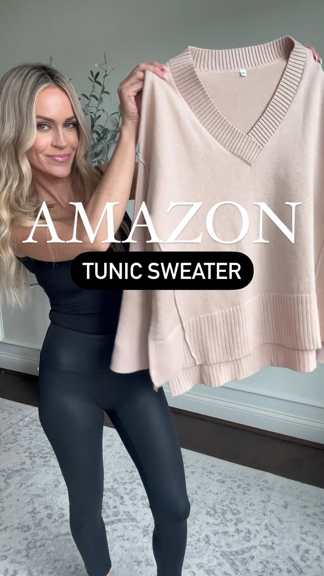 Split Hem Tunic Sweater curated on LTK